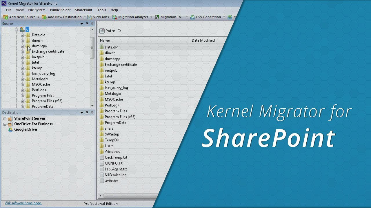 Kernel Migration for SharePoint for PC Windows 24.1.0.0 Download