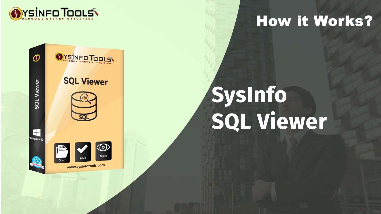 Download SysInfo MDF Viewer Latest 18.0 for Windows PC