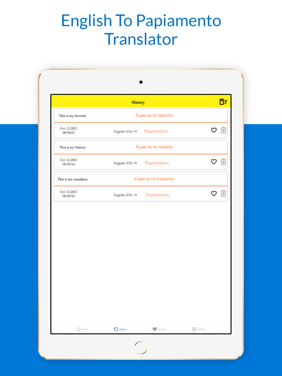 English Papiamento Translator for iOS (iPhone/iPad) - Free Download at ...