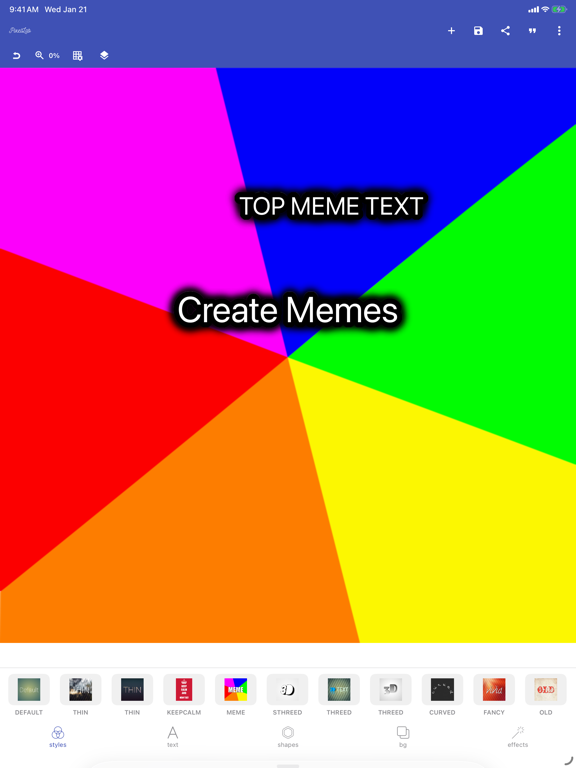 PixelLab: Text Photo Editor for iOS (iPad) - Free Download at AppPure