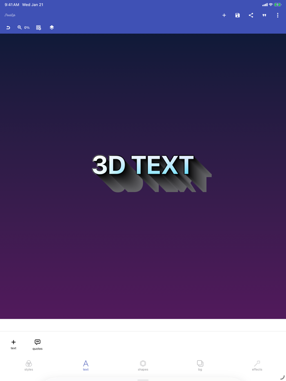PixelLab: Text Photo Editor for iOS (iPad) - Free Download at AppPure