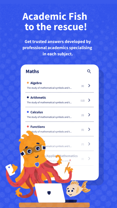 Academic Fish App for iOS (iPhone) - Free Download at AppPure