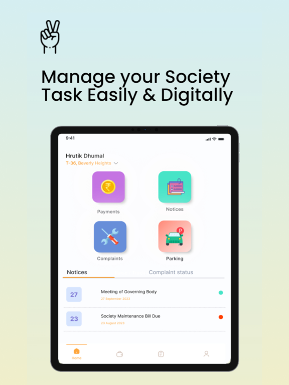 BHRE Society Management App for iOS (iPhone/iPad) - Free Download at ...