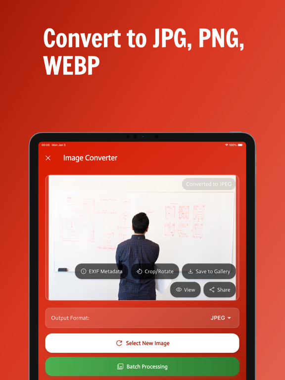 HEIC to JPG Image Converter ・ for iOS (iPad) - Free Download at AppPure