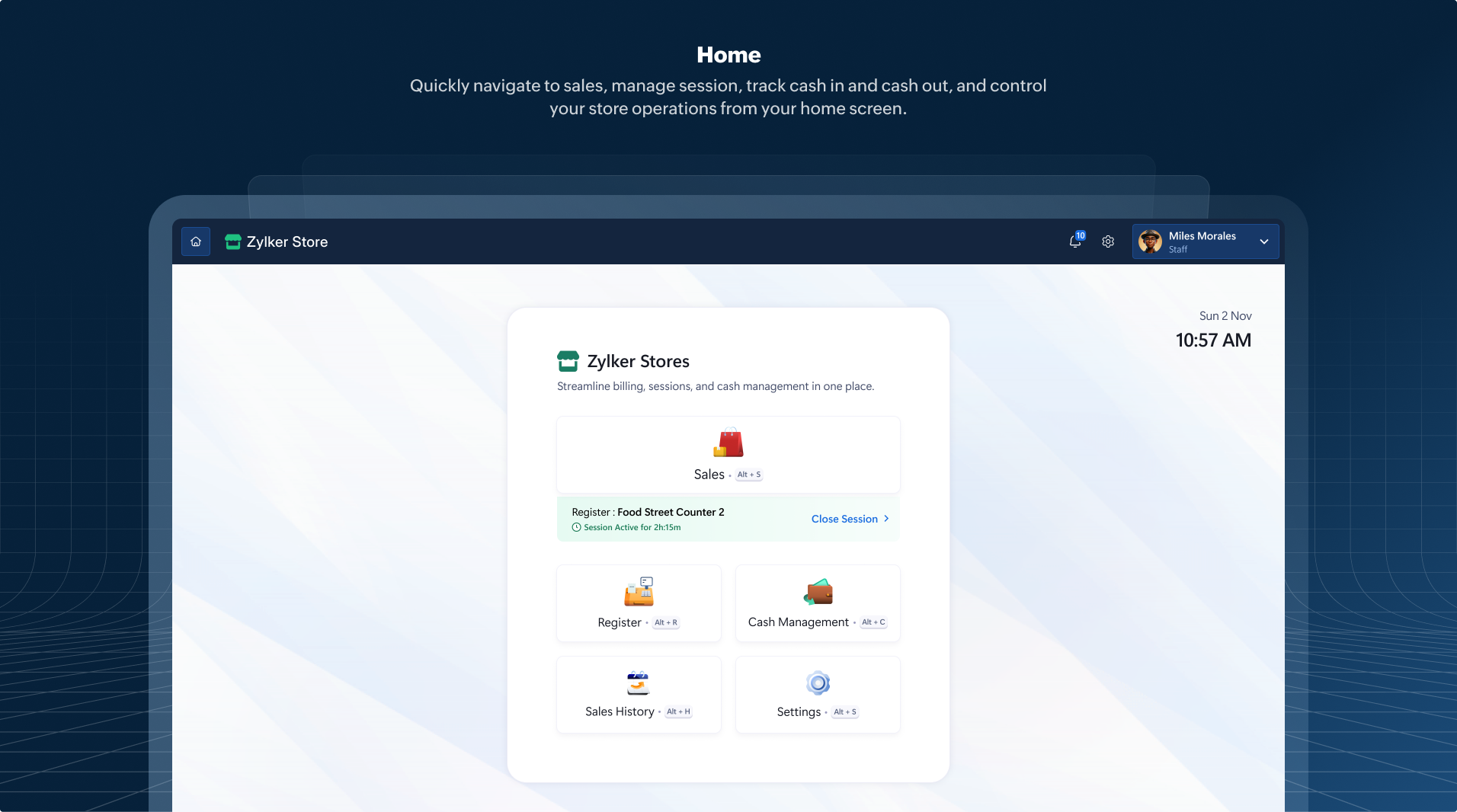 Retail - Zoho ERP for PC Windows Download