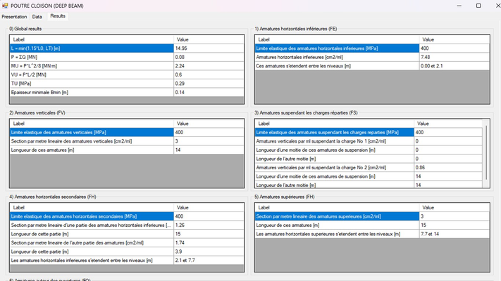 DEEP BEAM (POUTRE CLOISON) for PC Windows Download