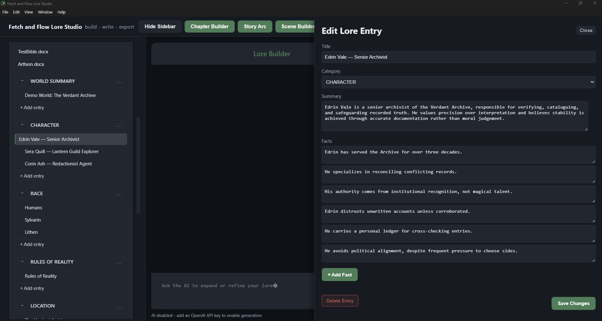 Fetch and Flow Lore Studio for PC Windows Download