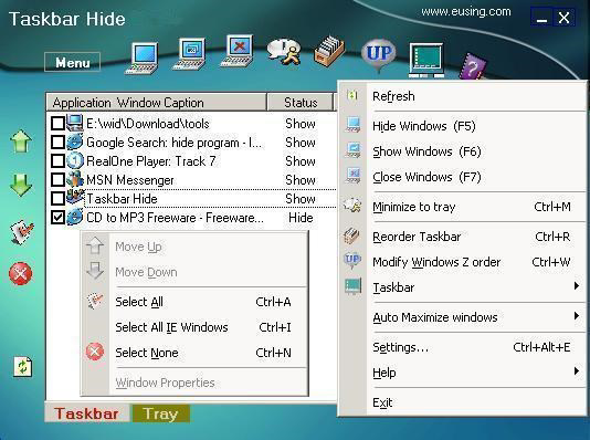 Taskbar Hide for PC Windows Download