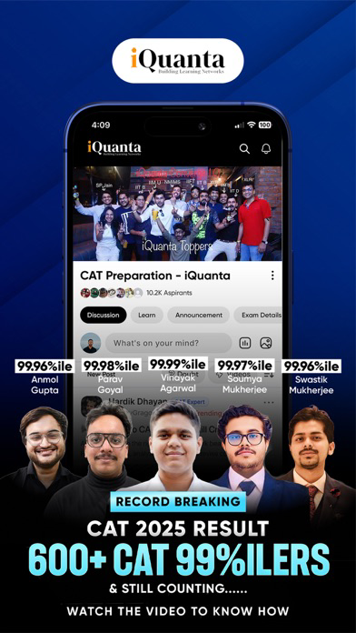 iQuanta - CAT Preparation para iOS (iPhone) - Baixar Grátis no AppPure