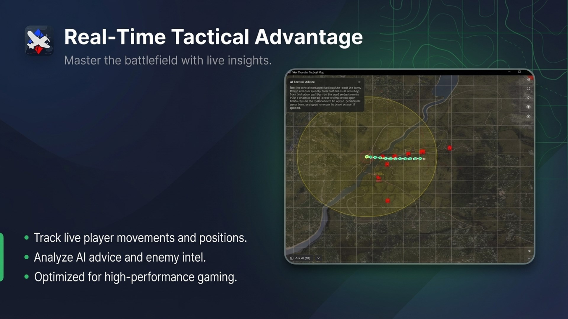 War Thunder Tactical Map for PC Windows Download