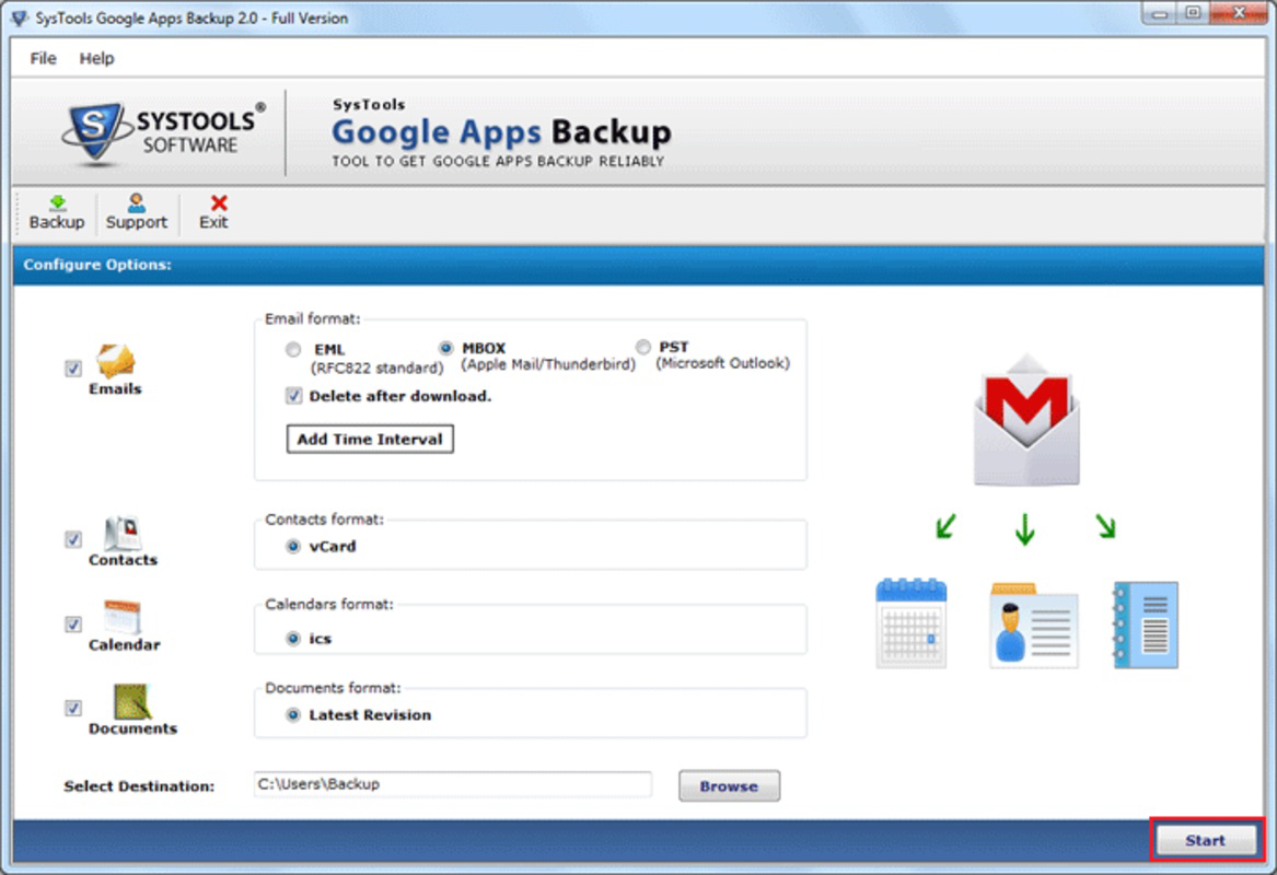 Google Apps Backup Tool for PC Windows 3.0 Download