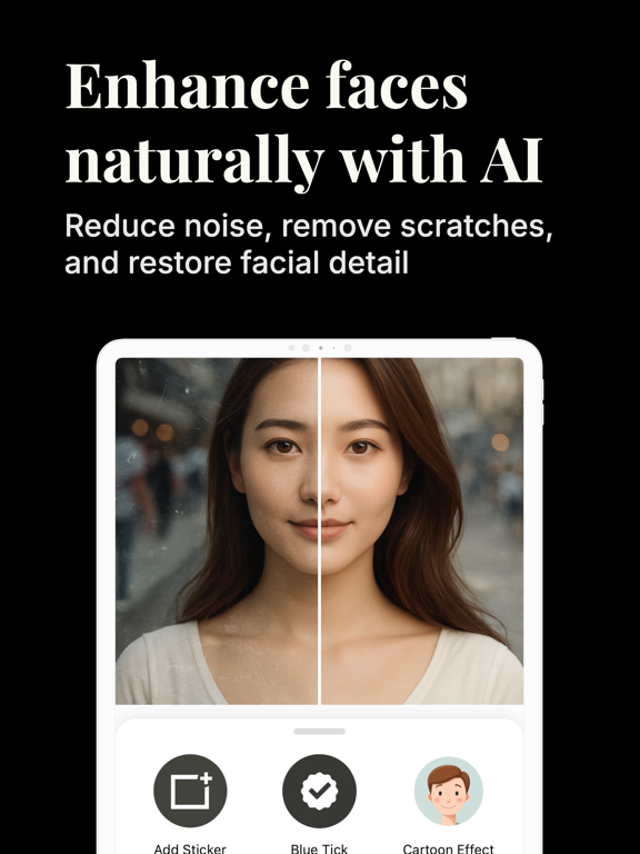 Portrait AI: Photo Editor for iOS (iPad) - Free Download at AppPure