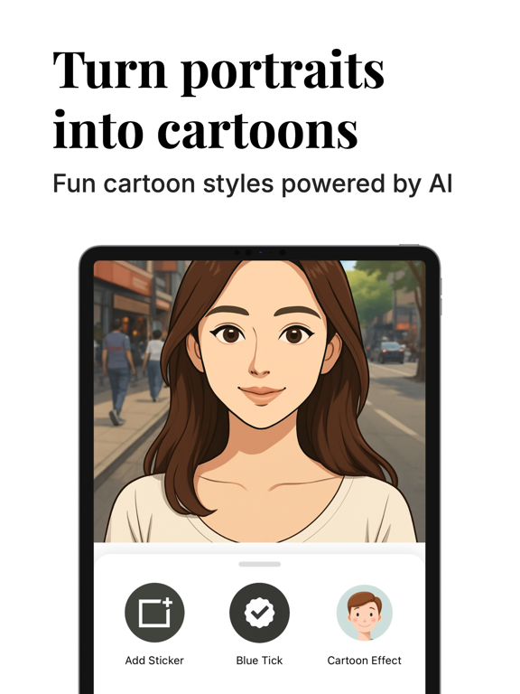 Portrait AI: Photo Editor for iOS (iPad) - Free Download at AppPure