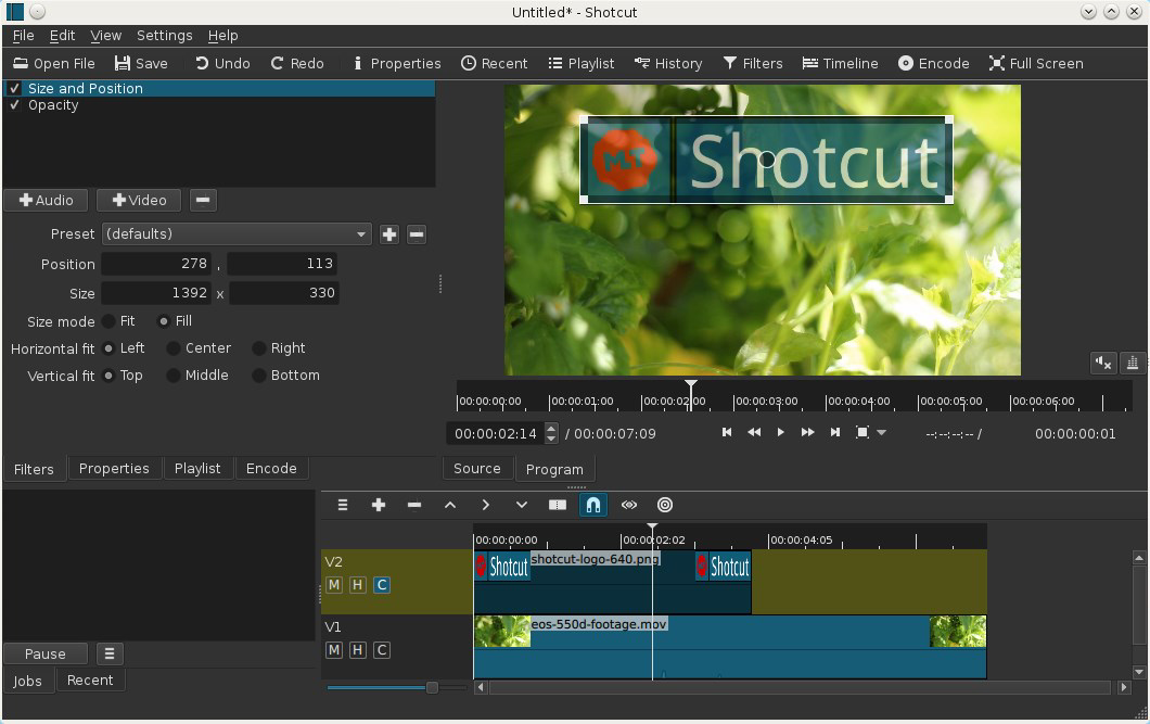 Shotcut for PC Windows Download