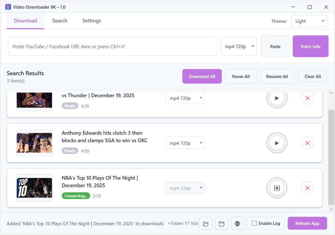 Video Downloader 8K for PC Windows Download