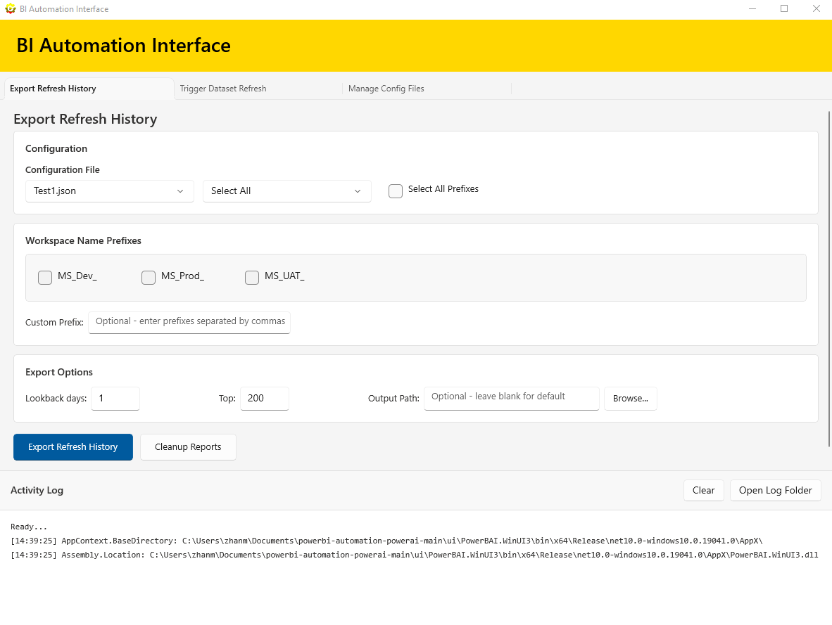 BI Automation Interface for PC Windows Download
