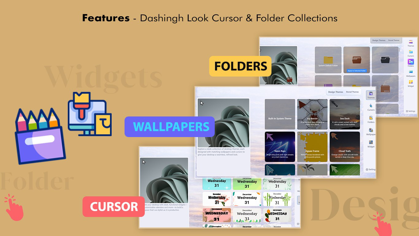 Desktop Organizer - Themes, Icons, Widgets for PC Windows Download
