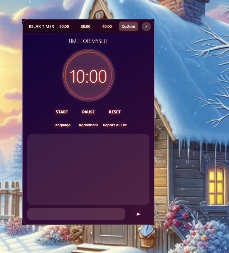 VRelax Timer for PC Windows Download
