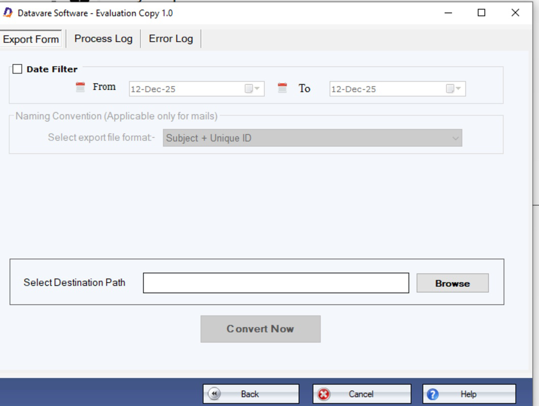 DataVare EML Converter for PC Windows 1.0 Download