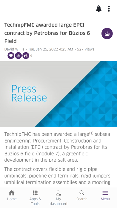 PoP by TechnipFMC for iOS (iPhone/iPad) - Free Download at AppPure