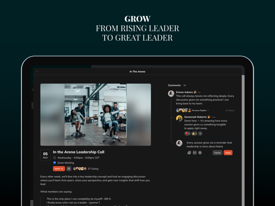 The Leadership Arena for iOS (iPhone/iPad) - Free Download at AppPure