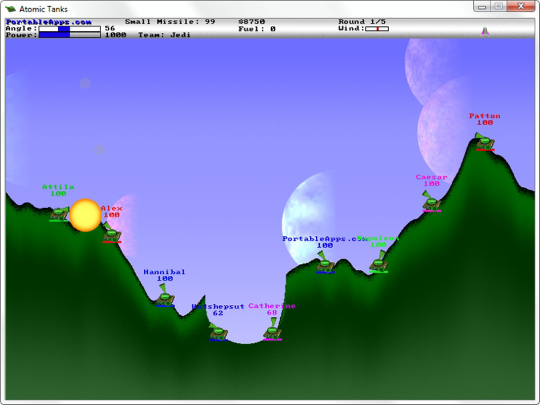 Atomic Tanks Portable for PC Windows 6.5 Download