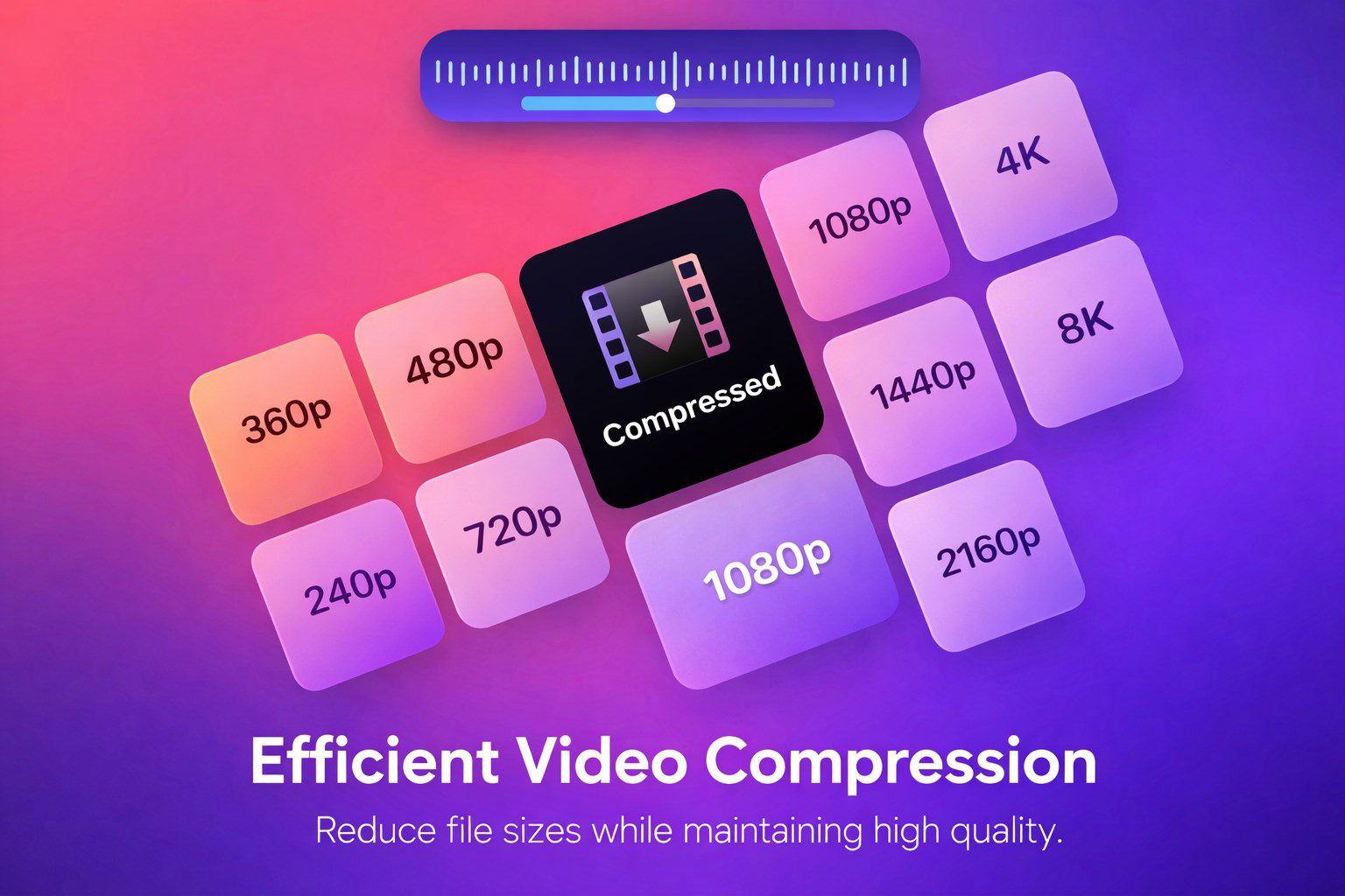 Video Compressor - Reduce Video Size for PC Windows Download
