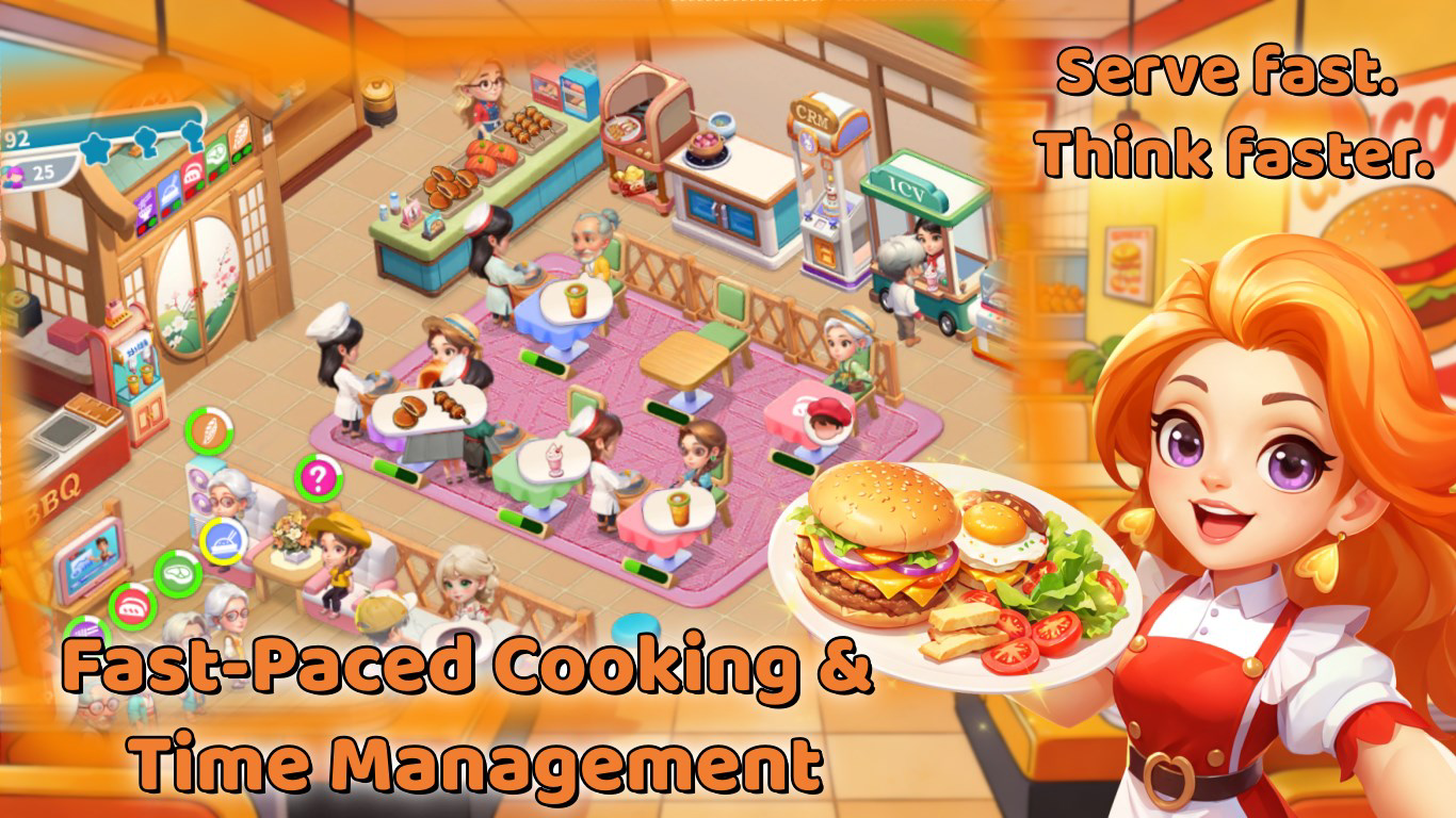 Dream Dinner: Cooking & Restaurant Time Management for PC Windows Download