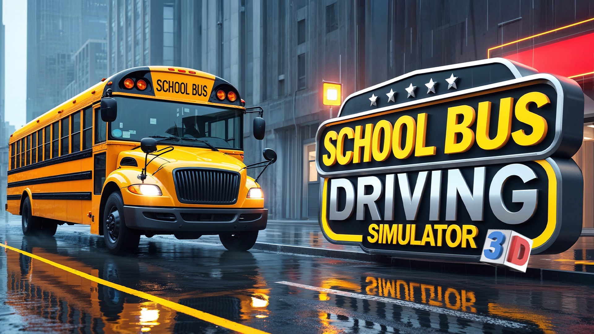 School Bus Driving Simulator 3D for PC Windows Download