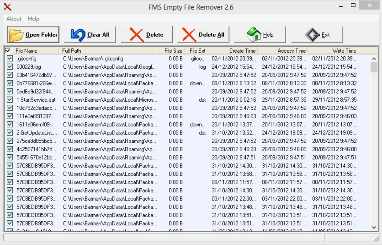 FMS Empty File Remover for PC Windows 3.0.5 Download