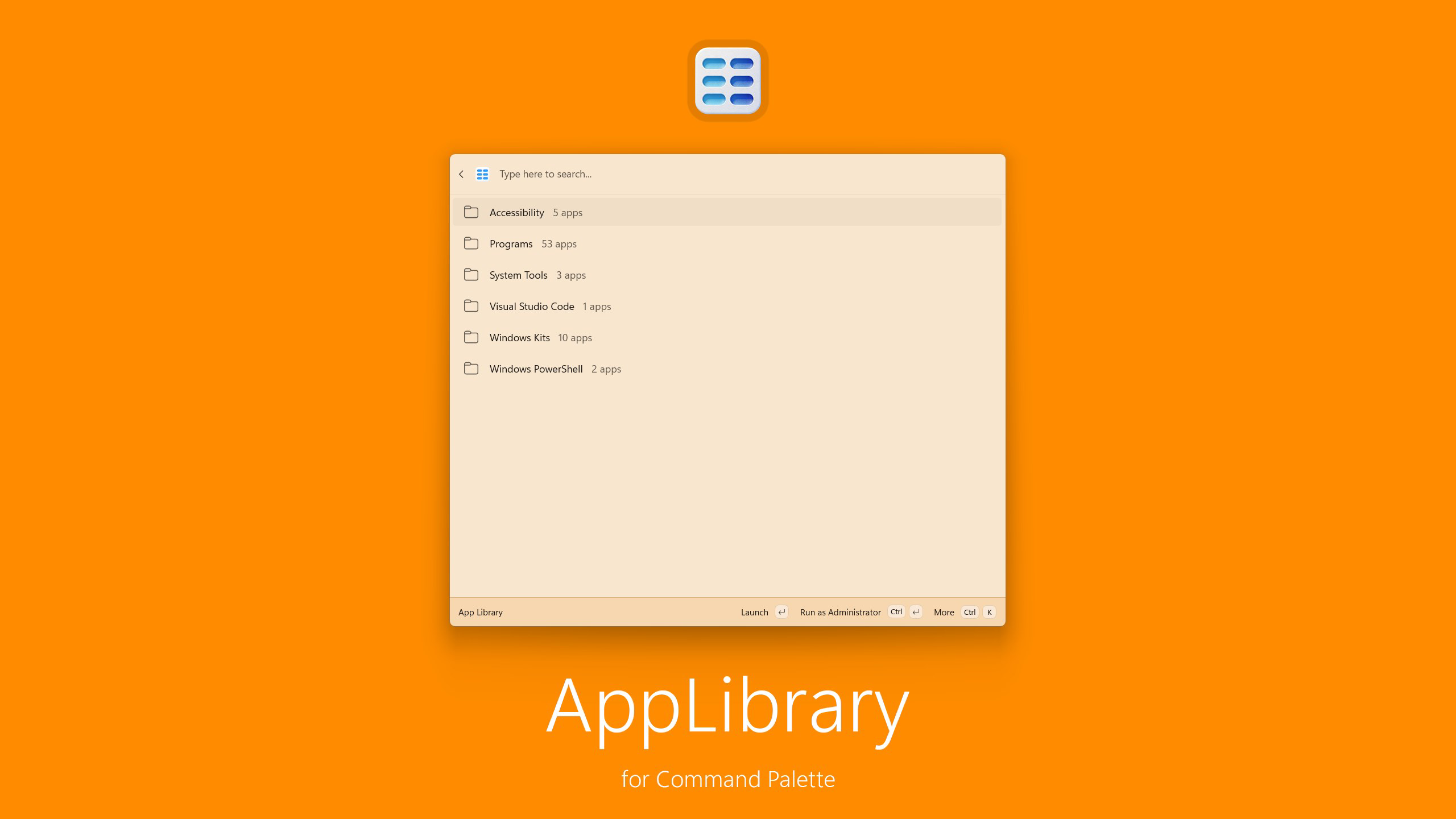 App Library for PC Windows Download