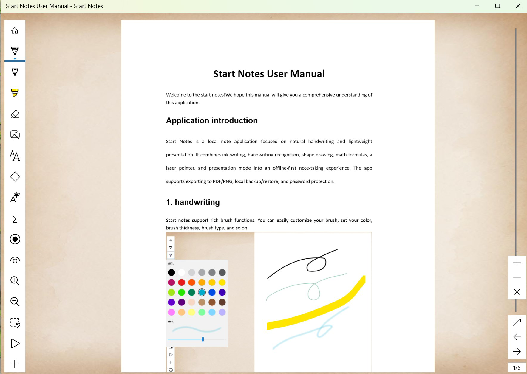Start Notes for PC Windows Download