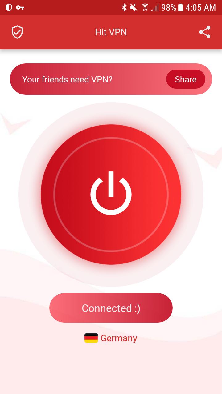 فیلتر شکن پرسرعت و قوی برای اندروید رایگان Hit Vpn Apk For Android Download