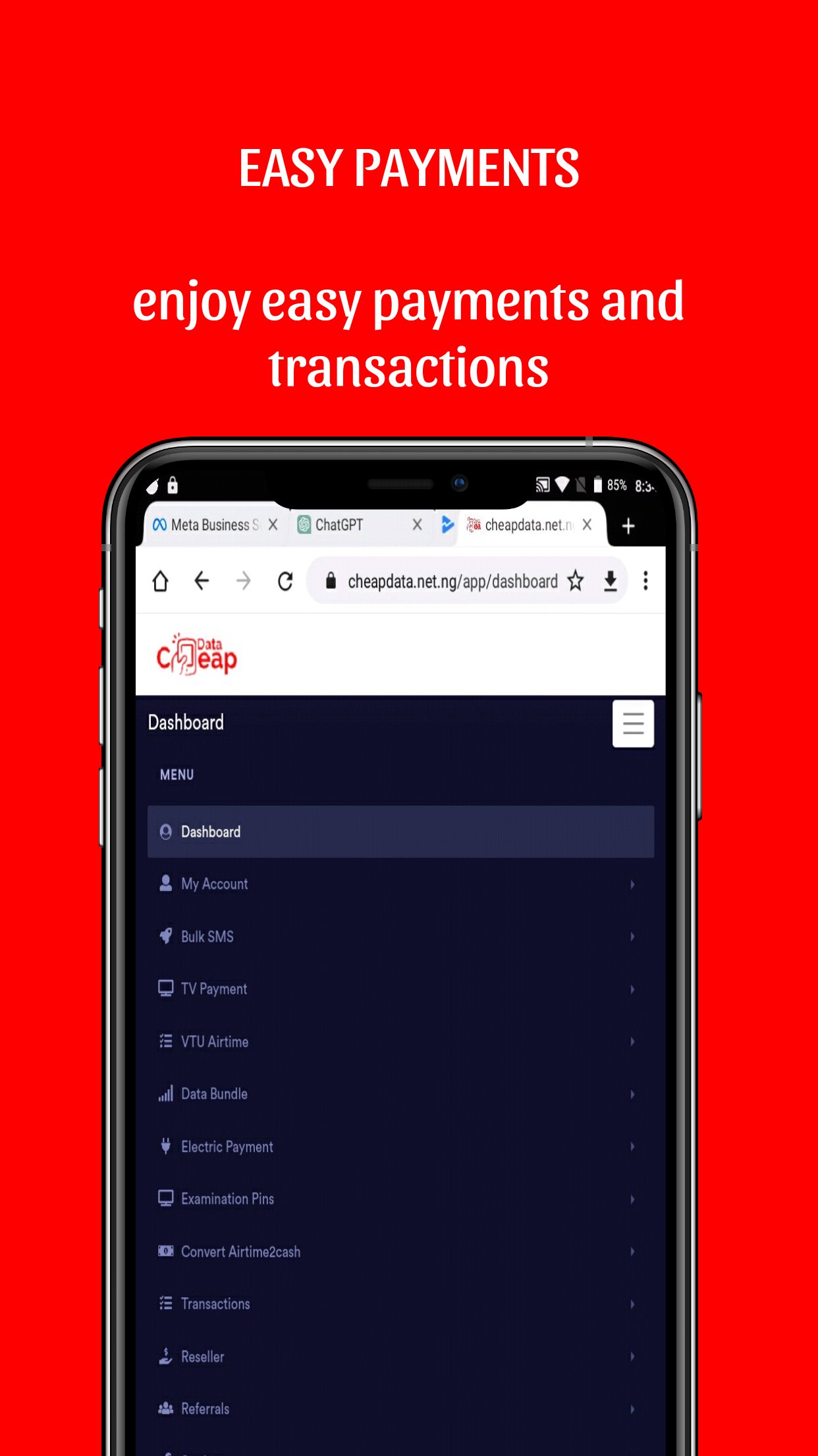 CheapData:- Home Of Cheap Data APK 1.0.0 pour Android Gratuit télécharger