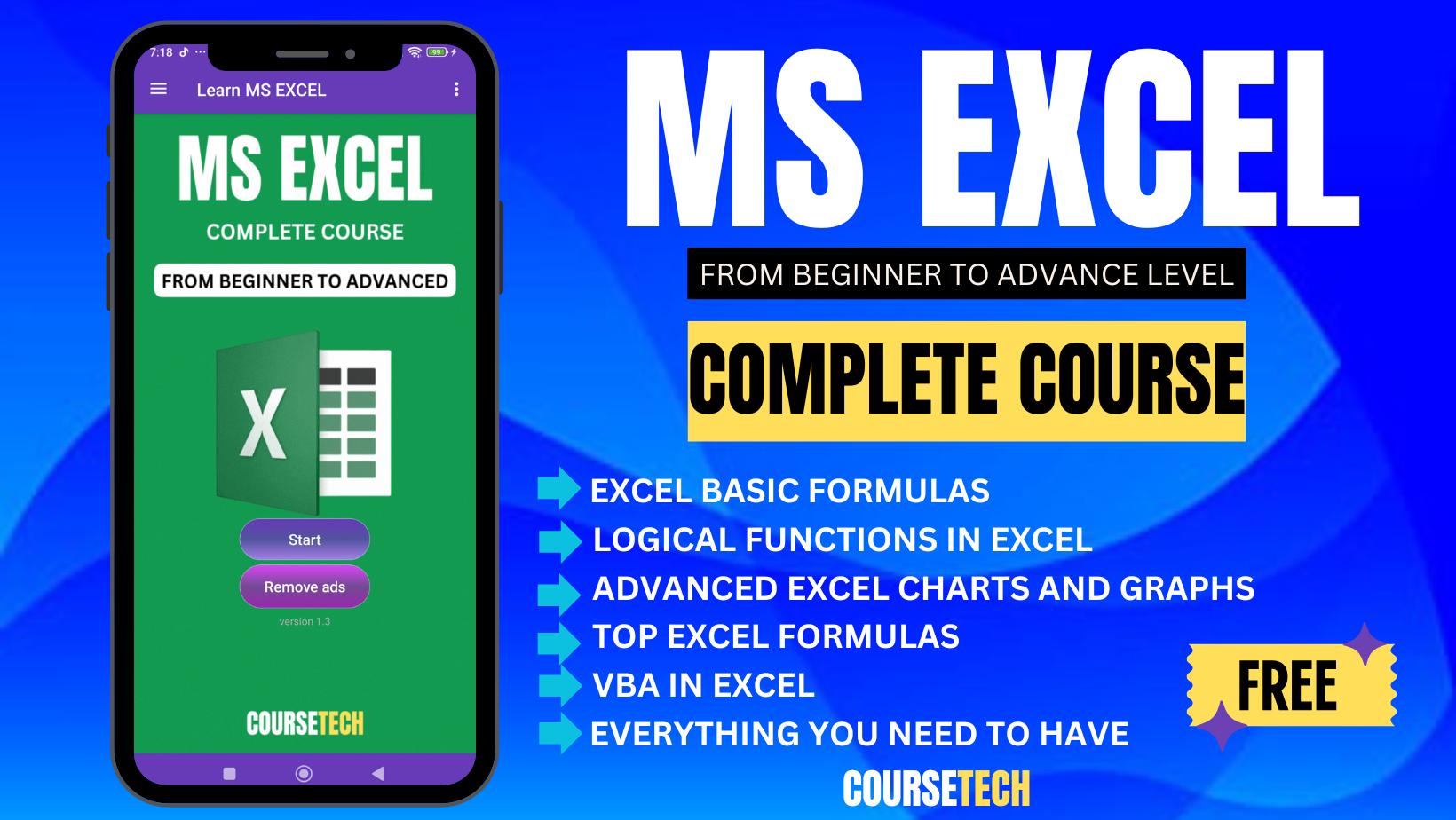 Learn MS EXCEL APK Download for Android - Latest Version Learn MS EXCEL APK Download for Android - Latest Version