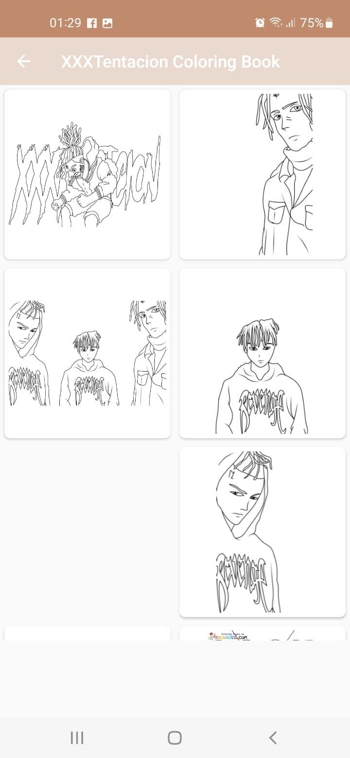 Xxxtentacion Libro Da Colorare Apk Per Android Download