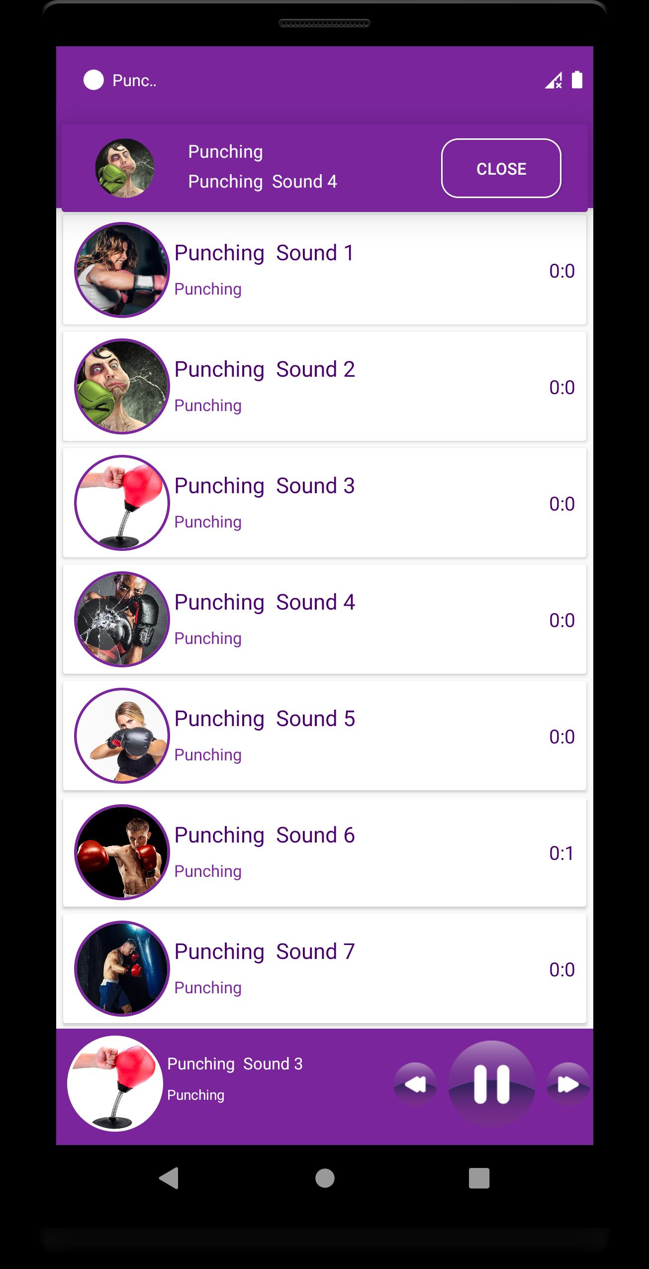 Punching Sounds 2022 For Prank Apk للاندرويد تنزيل