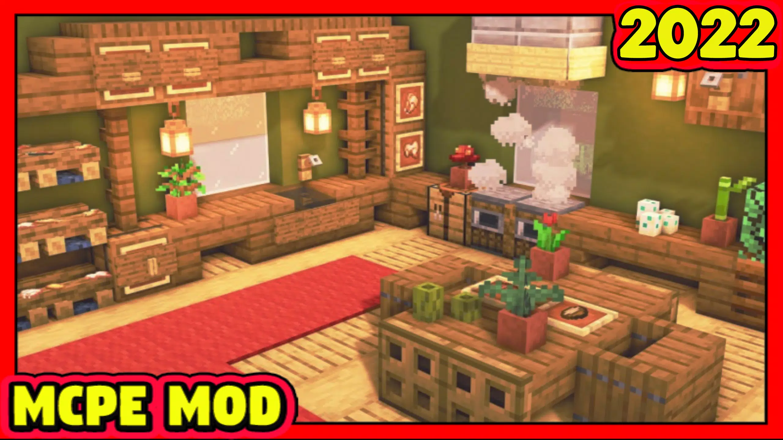 Minecraft Pe Kitchen