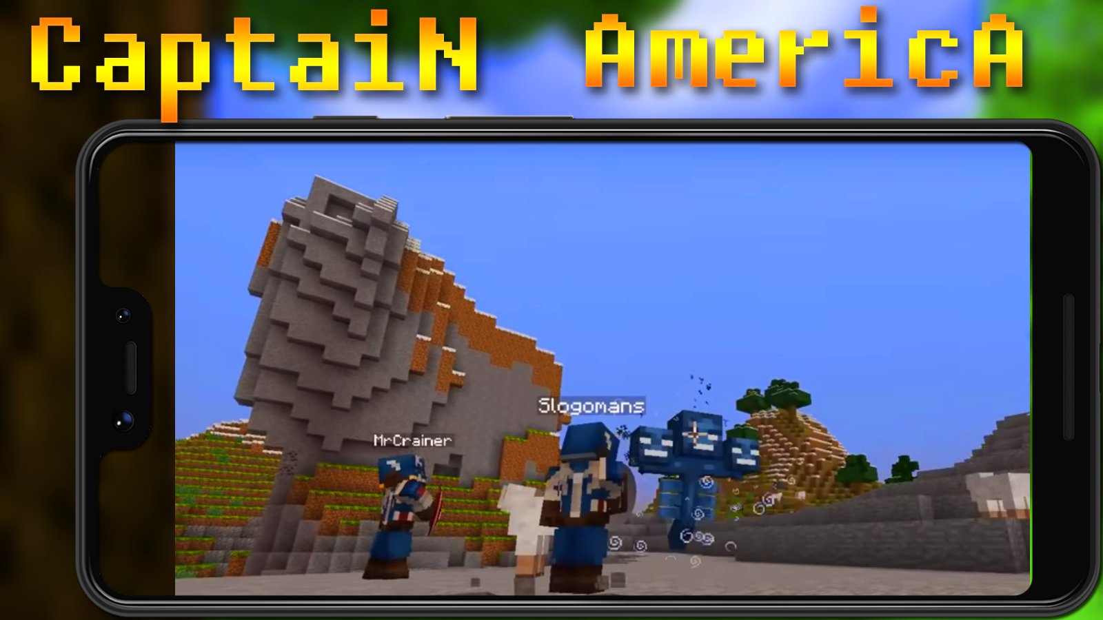 Captain America Mod Minecraft APK for Android Download