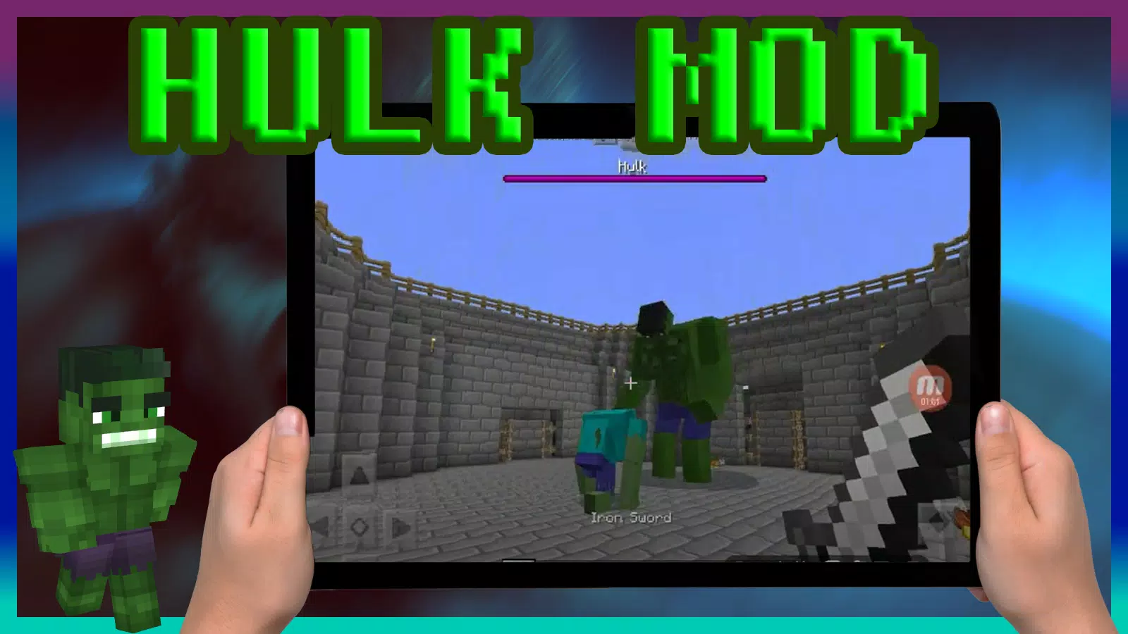 Minecraft Hulk Zombie