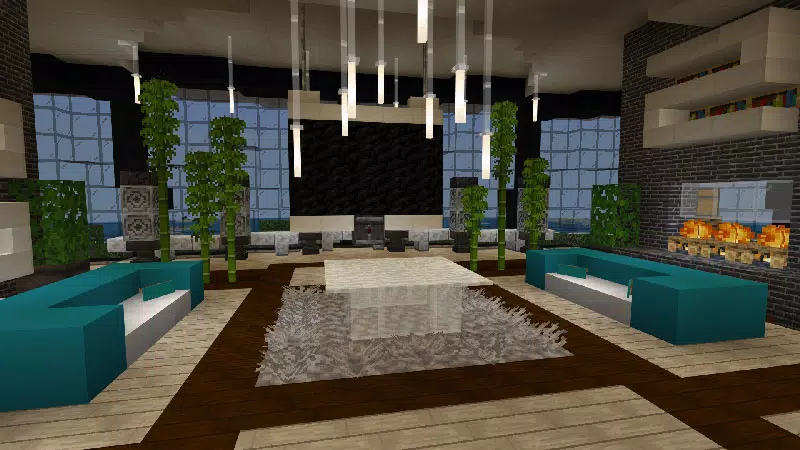 Minecraft House Interior Living Room
