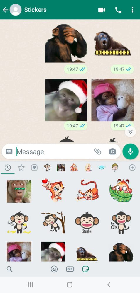 Descargar Stickers Macaco For WhatsApp APK Última Versión 1 para Android