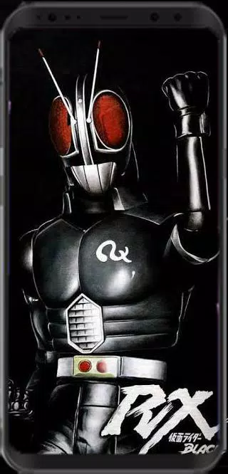 Mask Rider Black Wallpaper