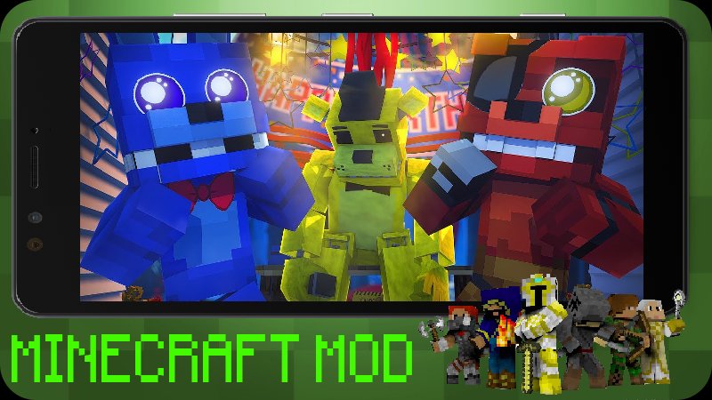 Animatronics mod Minecraft PE APK for Android Download