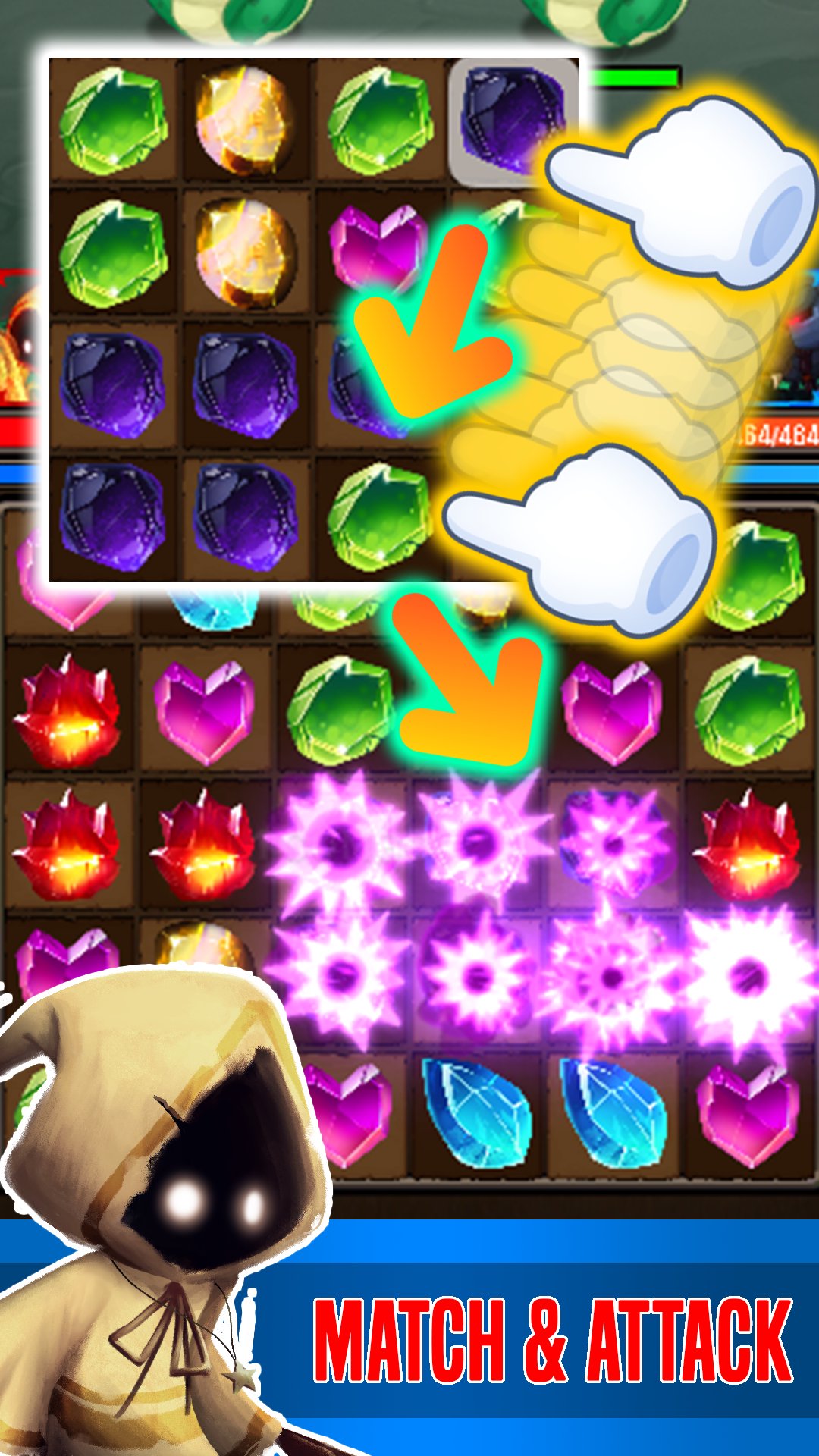 Wizardry Stones : Match 3 RPG APK for Android Download