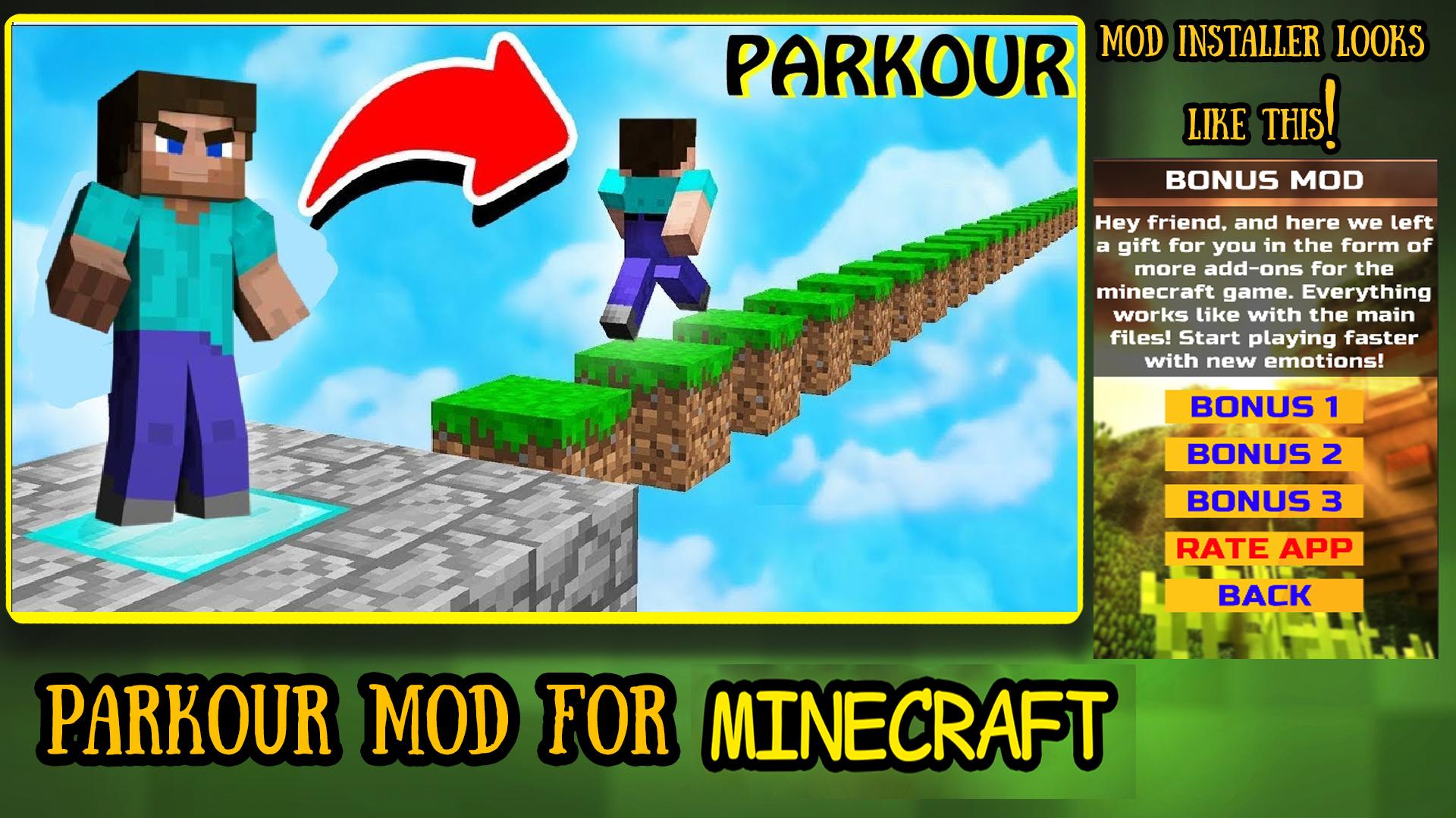 Parkour Mod For Minecraft Apk Für Android Herunterladen