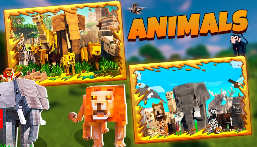 Animals Mods for Minecraft PE APK for Android Download