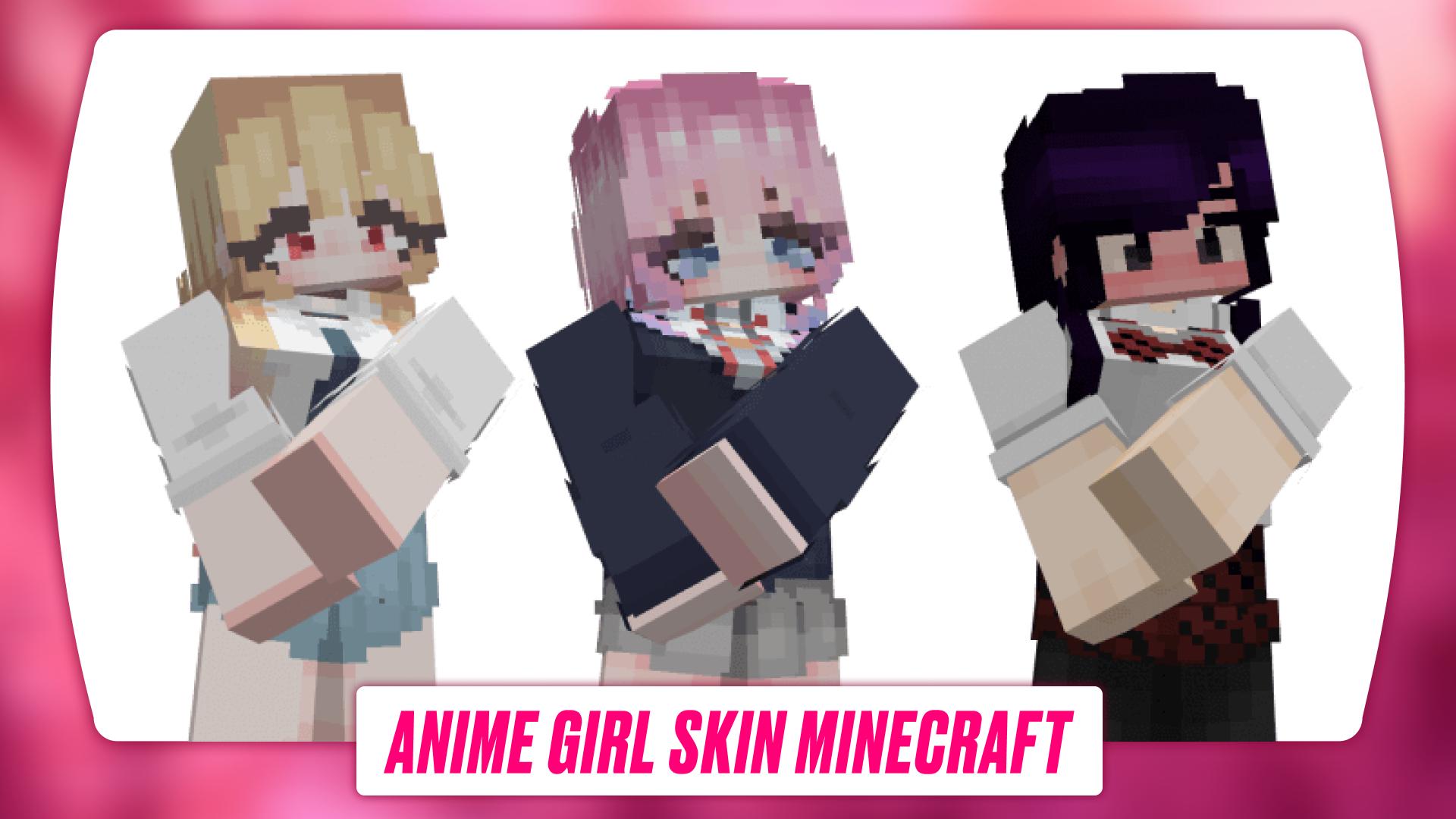 Anime Girl Skin Minecraft Apk Für Android Herunterladen