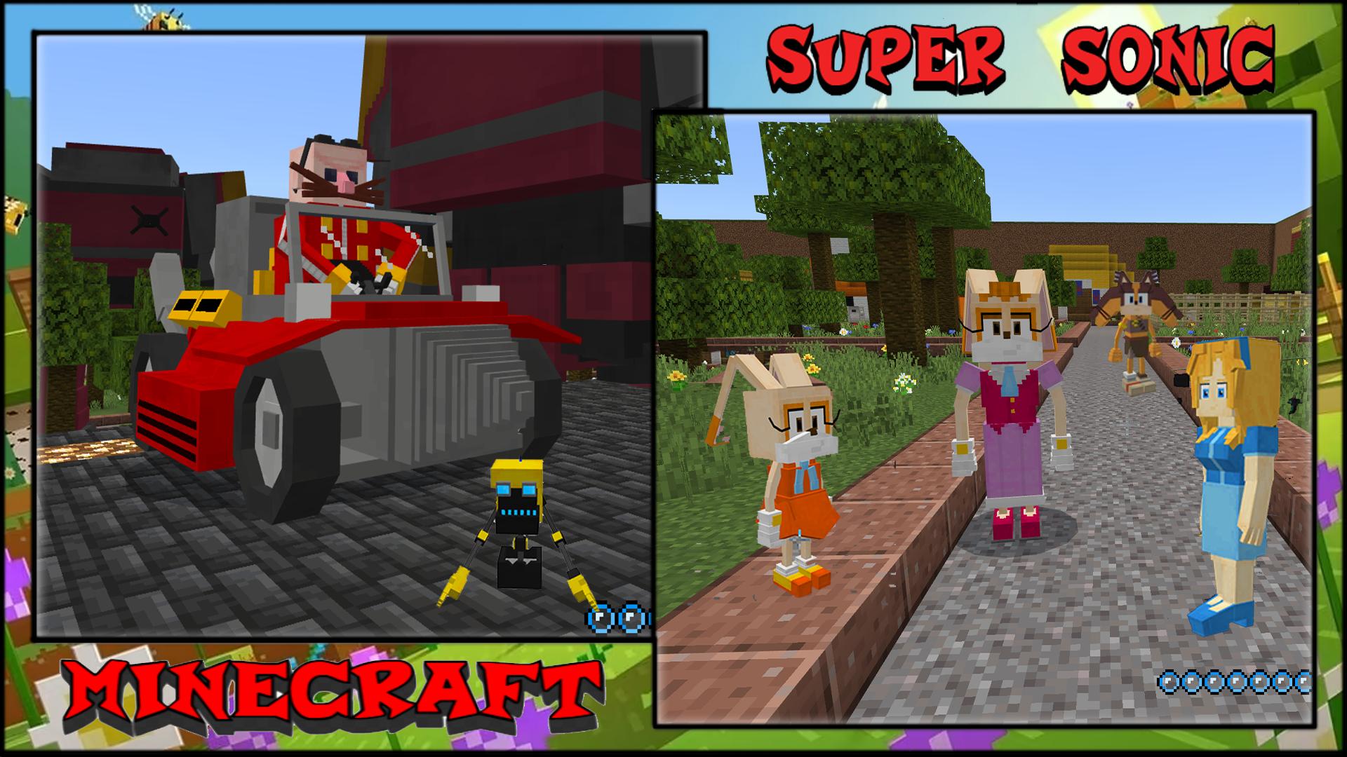 Sonic The Hedgehog Minecraft Apk For Android Download