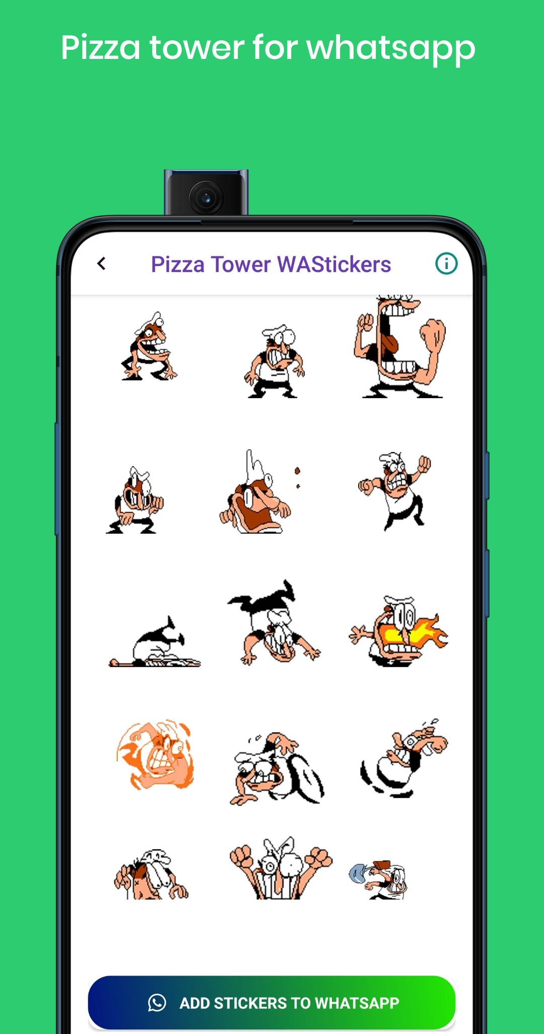 Pizza Tower WAStickers 2023 APK für Android herunterladen Pizza Tower WAStickers 2023 APK für Android herunterladen
